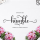 Humble Script, Fonts | GraphicRiver